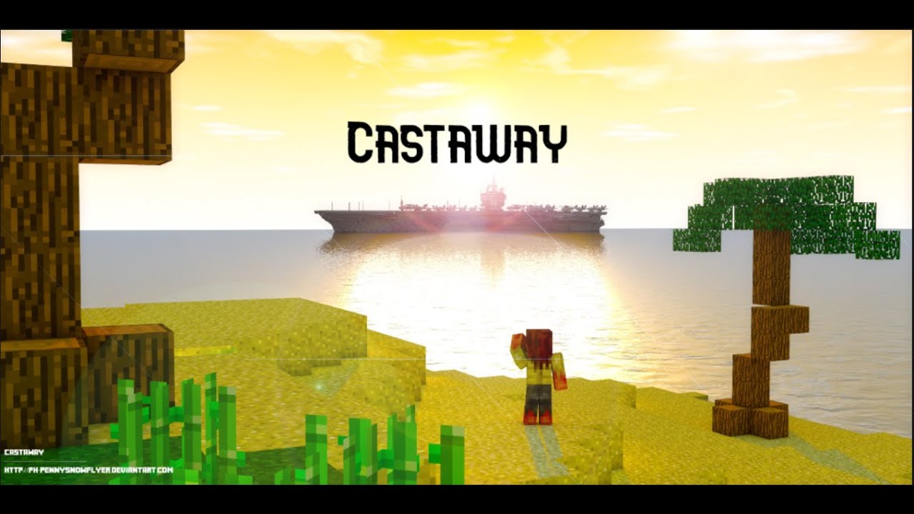 Minecraft castaway #4 - YouTube