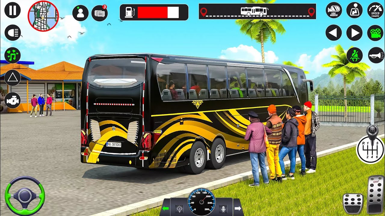 Hard Bus simulator game #gameplay #automobile #bussimulator - YouTube