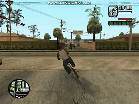 How to complete GTA SAN ANDREAS first mission - YouTube