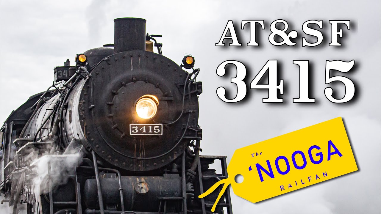 Atchison Topeka & Santa Fe 3415 - YouTube
