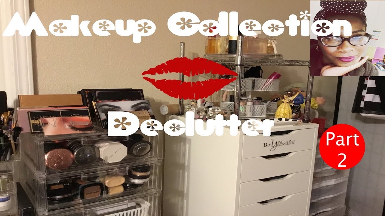 MAKEUP COLLECTION DECLUTTER 2018 | PART 2 | SINGLE EYESHADOWS - YouTube