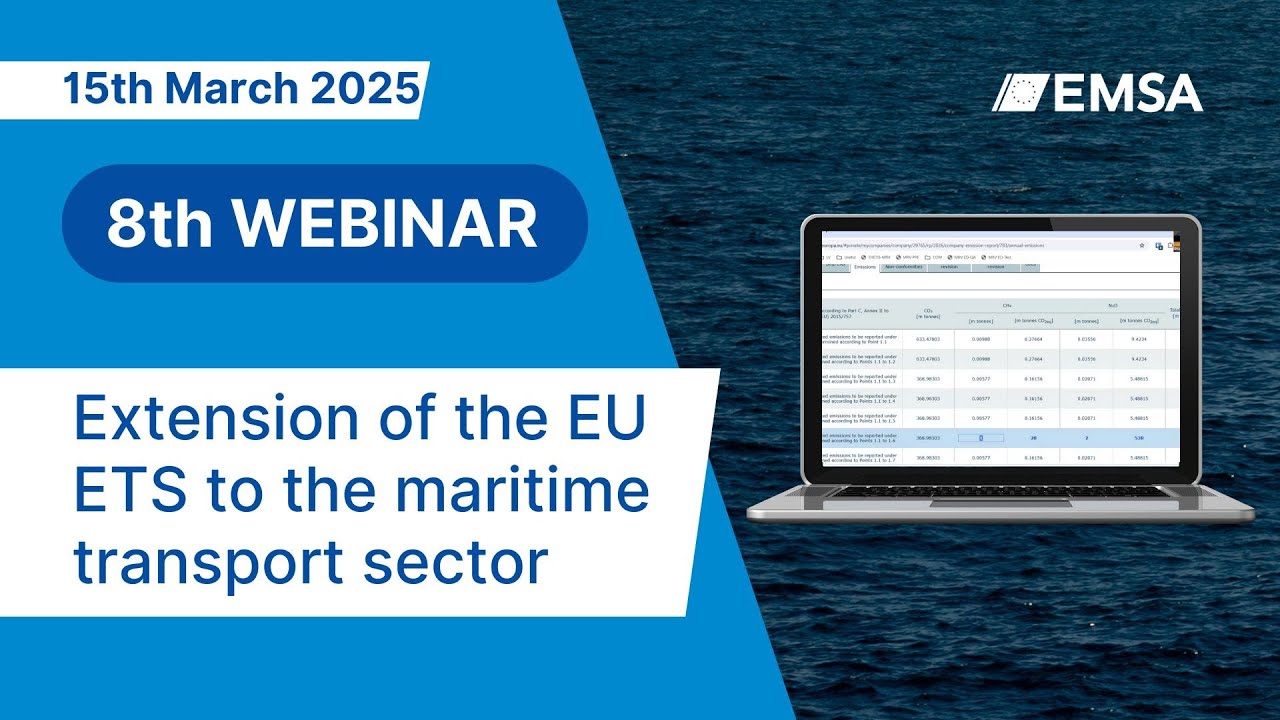 8th webinar on the extension of the EU Emissions Trading Scheme (ETS ...