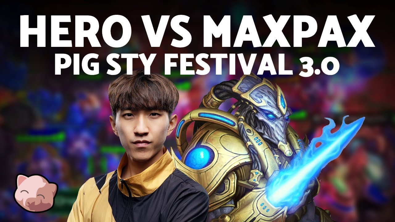 HERO vs MAXPAX: INSANE SERIES! | PiGFest 3.0 Round of 8 (Bo7 PvP) - StarCraft 2 - YouTube