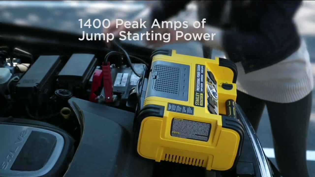Stanley FatMax 1400 Peak Amp Power Station With Digital Gauge on QVC ...