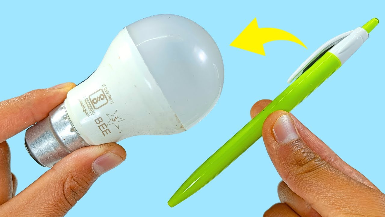 Just Use a Common Pen and Fix All the LED Lamps in Your Home! How to ...