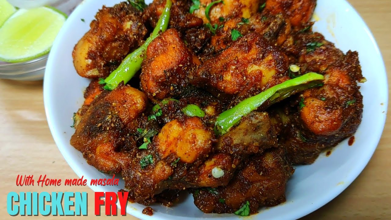 Chicken Fry | Chicken recipe | Spicy Chicken Fry Recipe | @SpiceRecipe ...