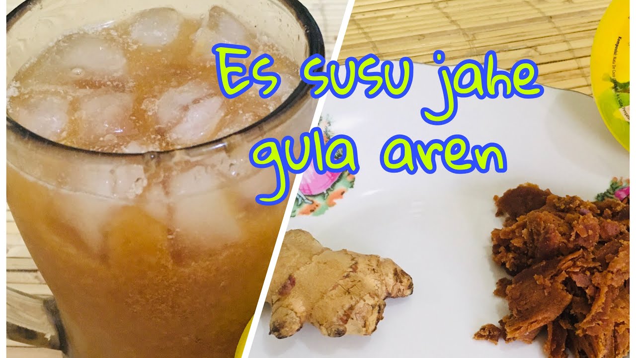 Es Susu Jahe Gula Aren Manisnya Bikin Nagih - YouTube