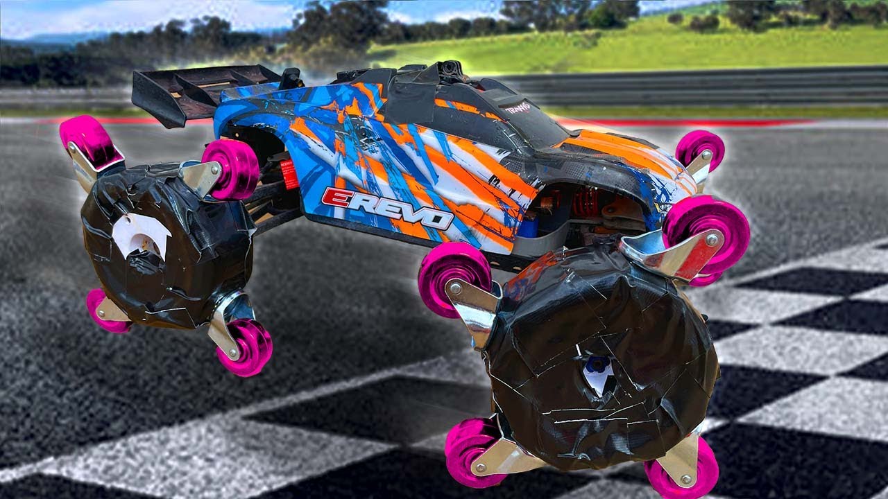 RC Car Custom Mini Wheels Drift Mod - YouTube