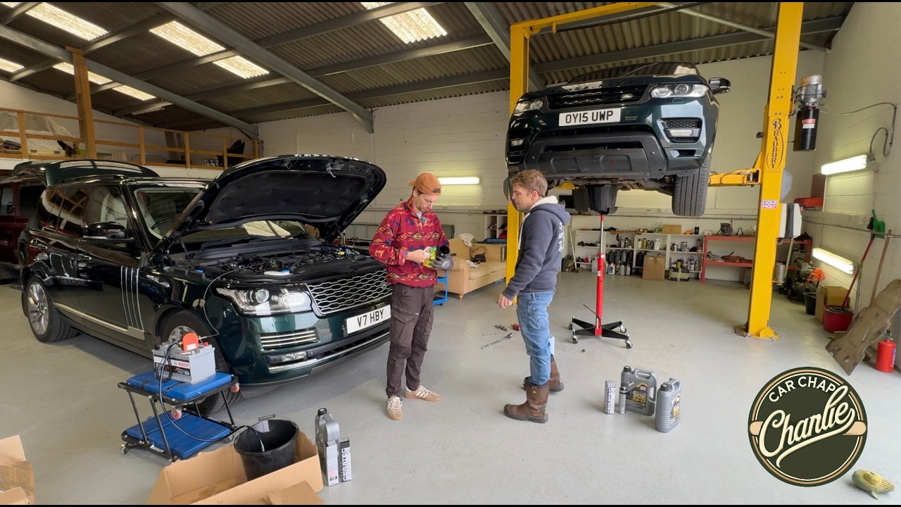 Range Rover SDV8 Oil Change: Top Pump vs Sump Drain – Which Wins? (L405 ...
