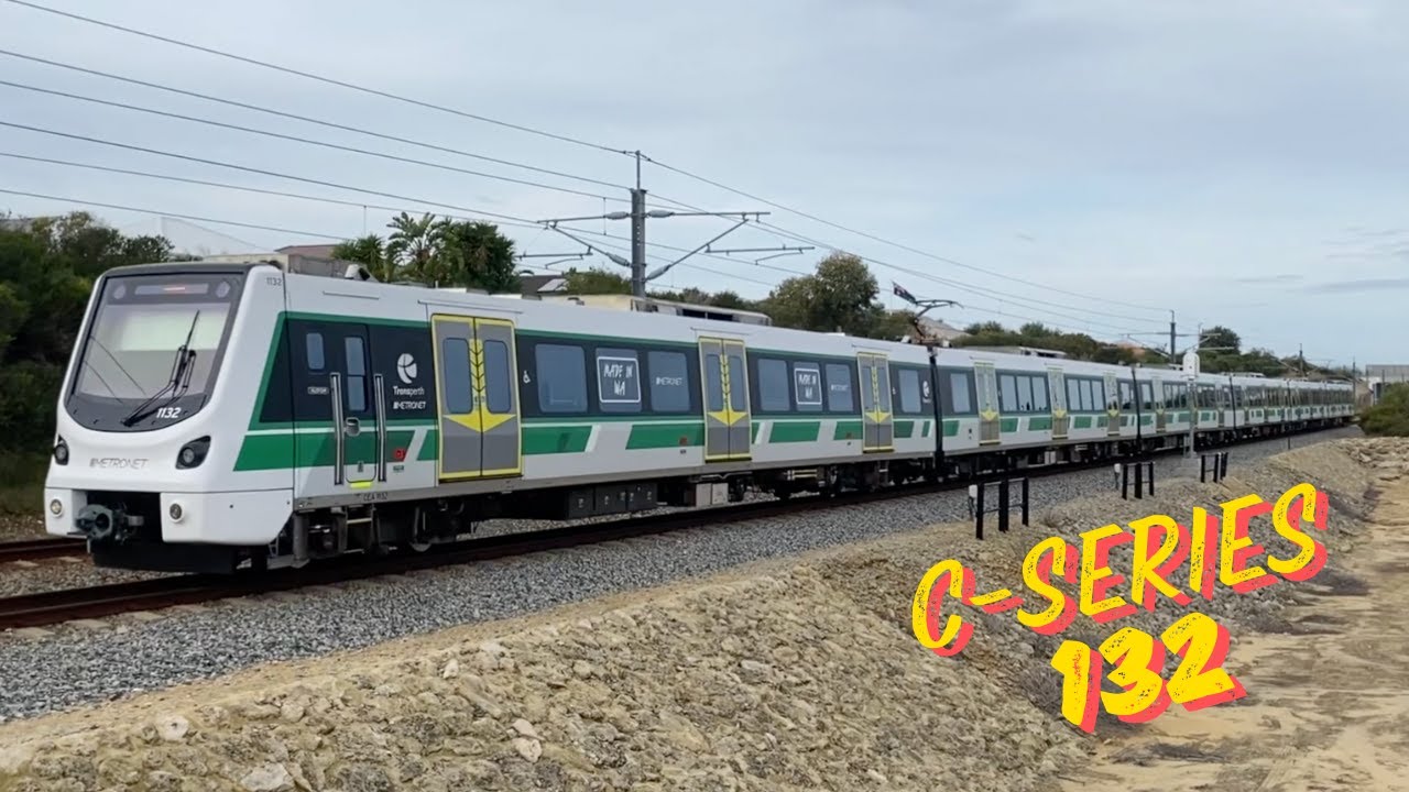 Not In Service l C-Series l Transperth Trains - YouTube