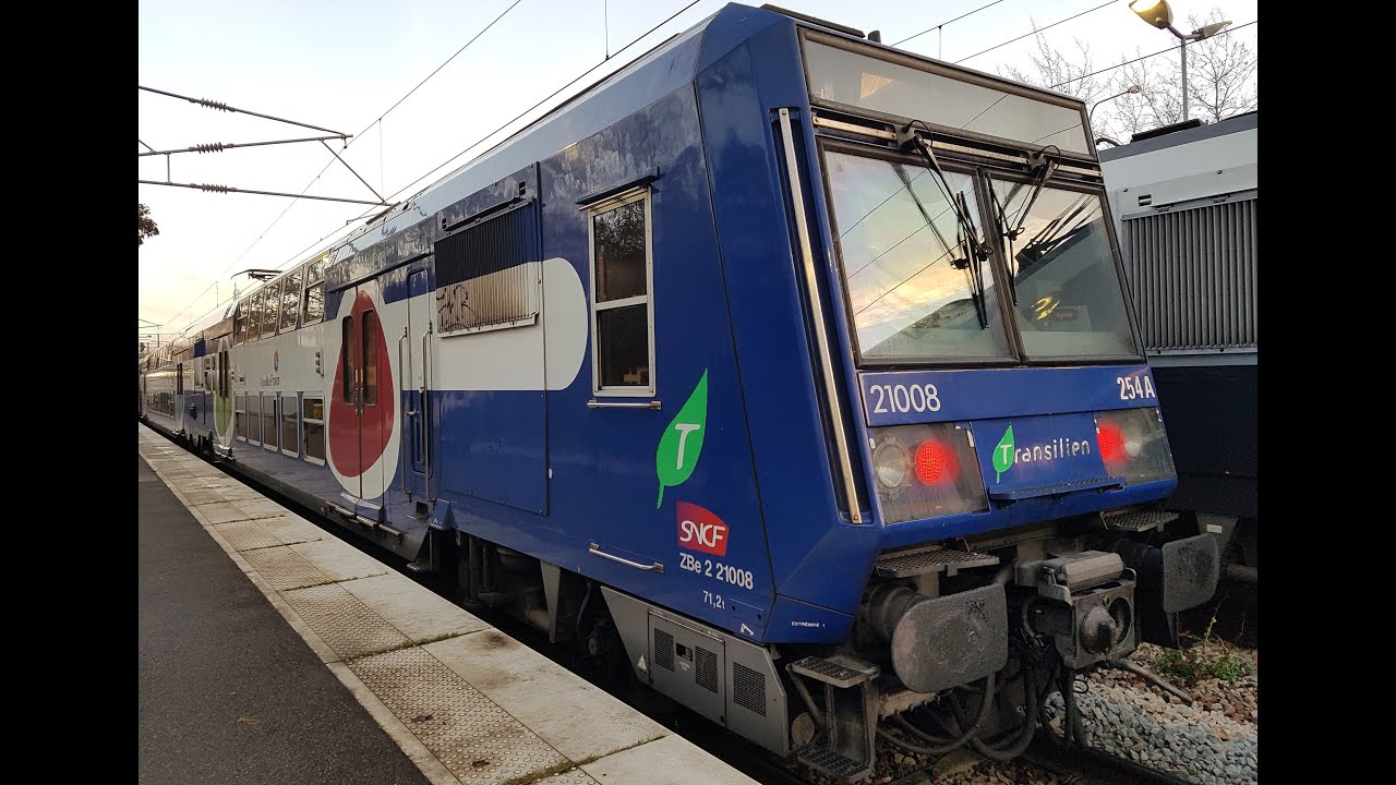 RER🟨Ligne C🟨🚆Z20900 Transilien : Montigny - Beauchamp ️Brétigny - YouTube
