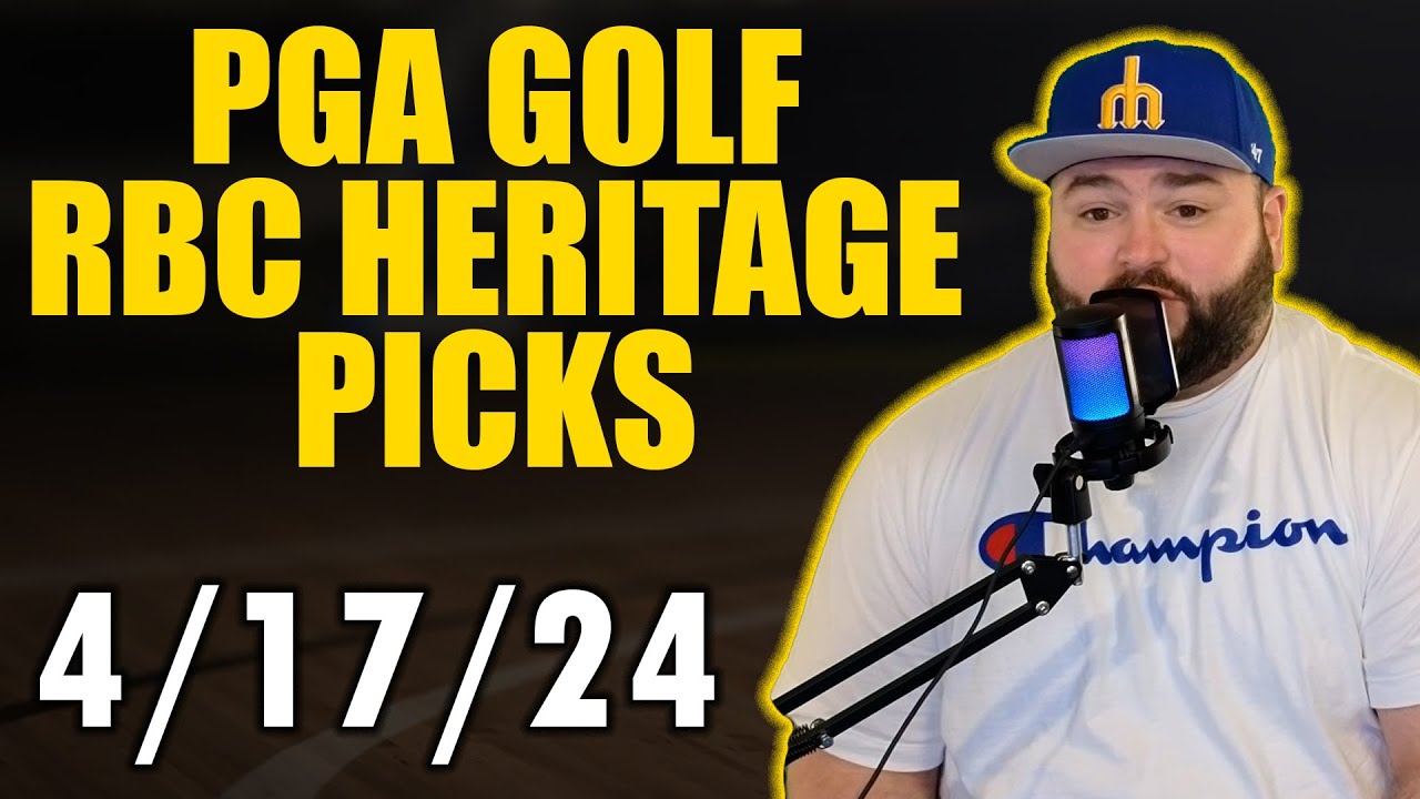 RBC Heritage PGA Golf Bets with Kyle Kirms April 17 2024 - YouTube