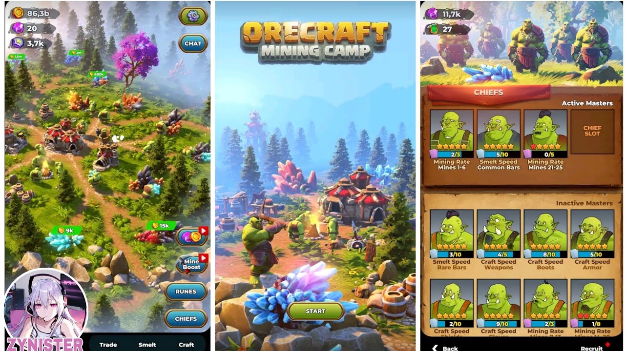 Orecraft: Mining Camp - YouTube