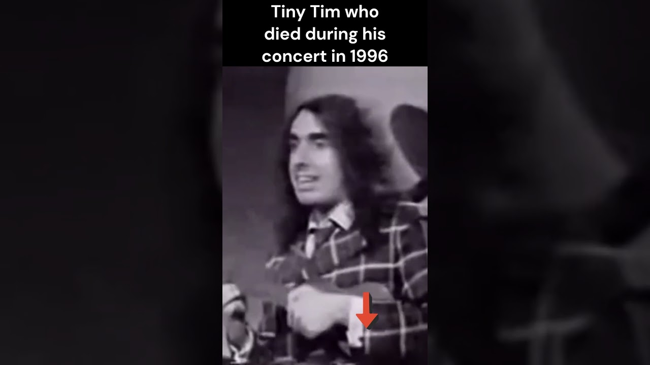 THE WORLDS WEIRDEST SINGER - Tiny Tim #shorts #music Chords - Chordify