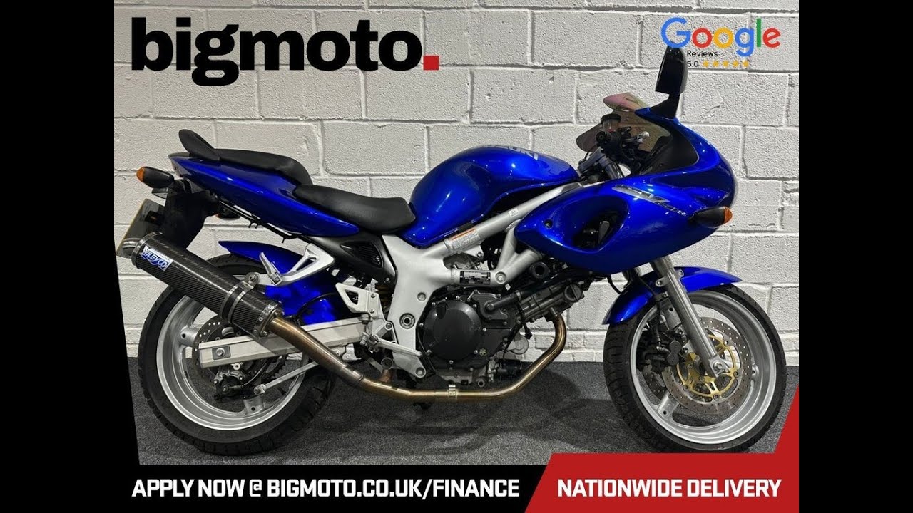 Suzuki SV650S - 2001 - Blue - 2323 miles - FULL WALKAROUND - YouTube
