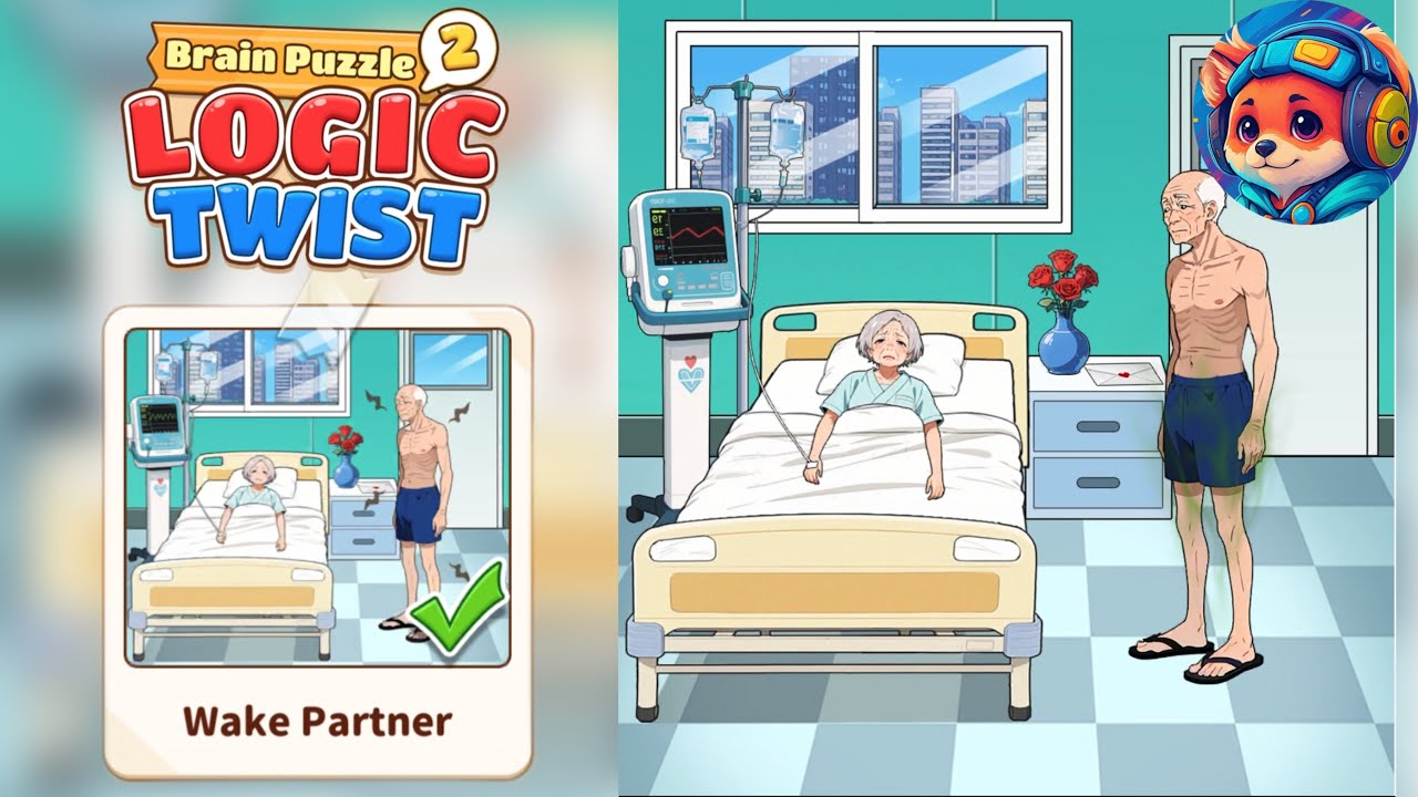 Brain Puzzle 2: Logic Twist Level 55 wake partner | Walkthrough ...