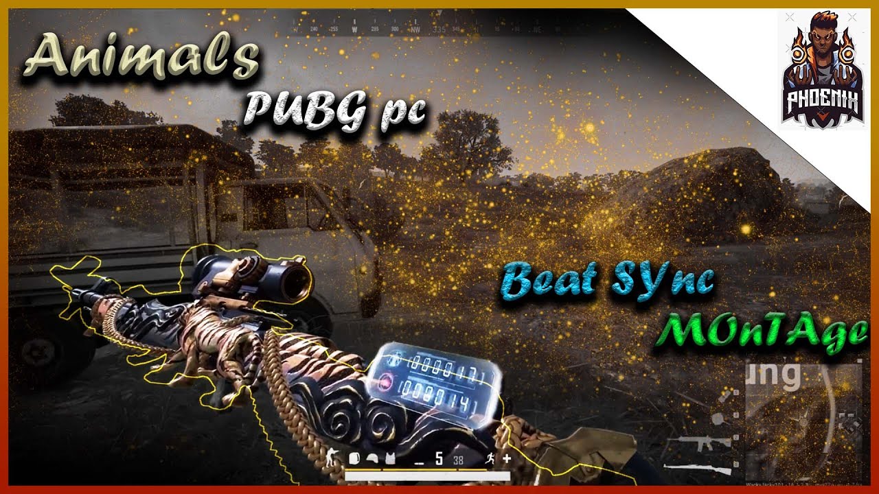 𝗠𝗔𝗥𝗧𝗜𝗡 𝗚𝗔𝗥𝗥𝗜𝗫 — 𝗔𝗡𝗜𝗠𝗔𝗟𝗦 [PUBG PC MONTAGE] | PhoeniX_EDITS | - YouTube