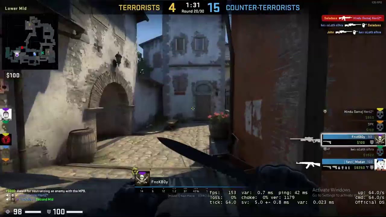 CSGO after 6 months franz - YouTube