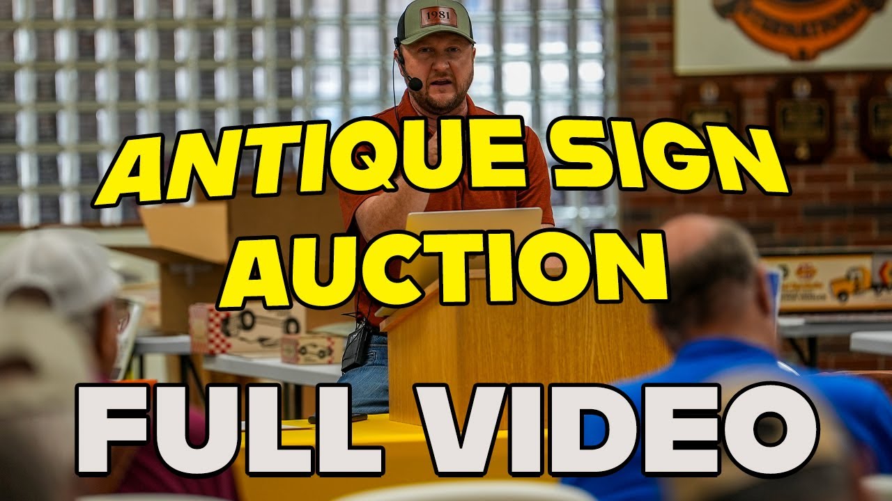 Hess Collection Auction #2 | Antique Signs & Collectibles SOLD ...
