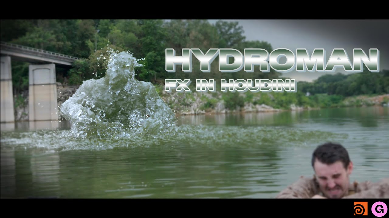 Hydroman FX in Houdini | Water Simulation VFX Breakdown 🌊💥 - YouTube