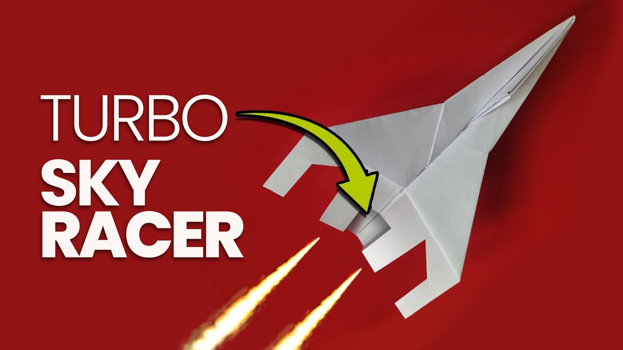 Turbo Sky Racer Tutorial | Fly the Best Turbo Paper Airplane - YouTube