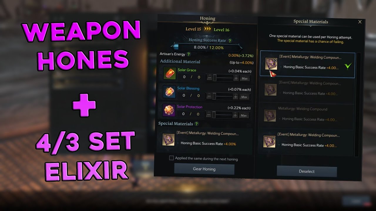 more SOULEATER work, wep + a nice purple elixir or two | Lost Ark - YouTube