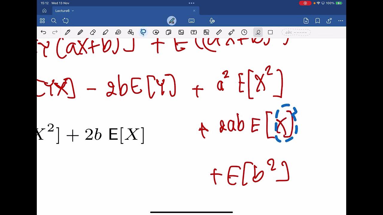 Estimation-2102523-Lecture-6-3 Linear MMSE - YouTube