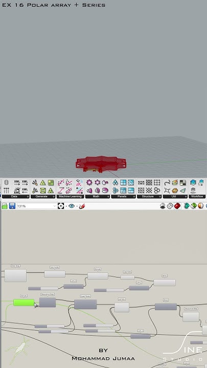 Grasshopper - EX 16 - Polar array + Series - YouTube