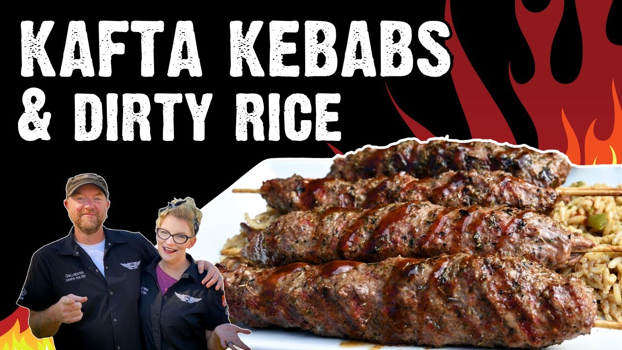 Kafta Kebabs with Dirty Rice | Fusion BBQ with Damon and Lu Holter ...