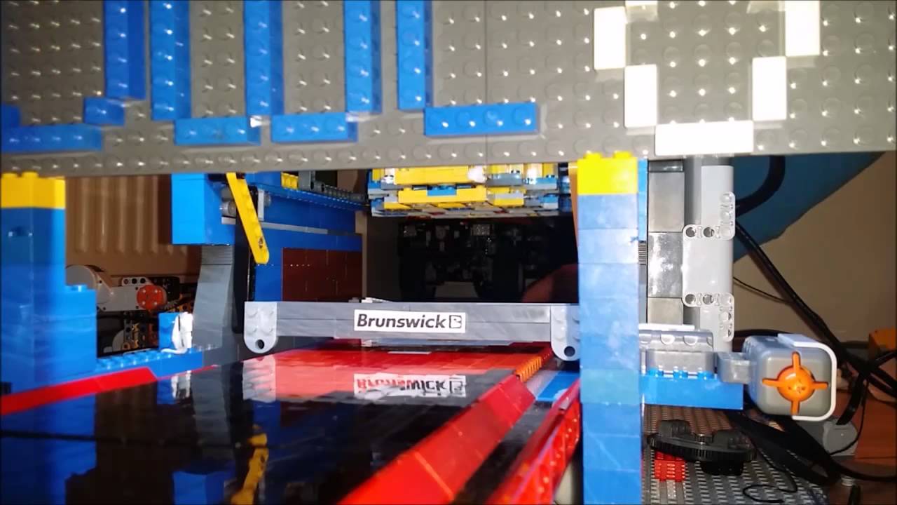 lego brunswick gsx pinsetter - YouTube