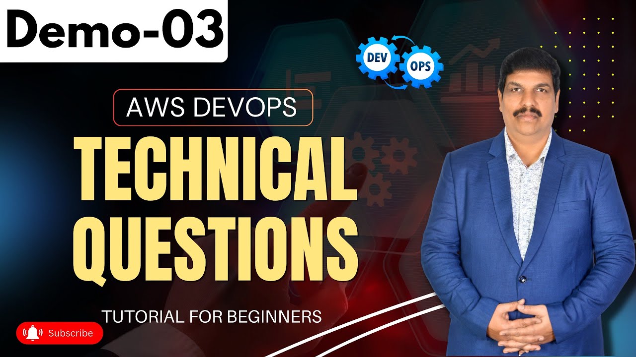 AWS DevOps Demo 03 | Technical Questions | Tutorial for Beginners - YouTube