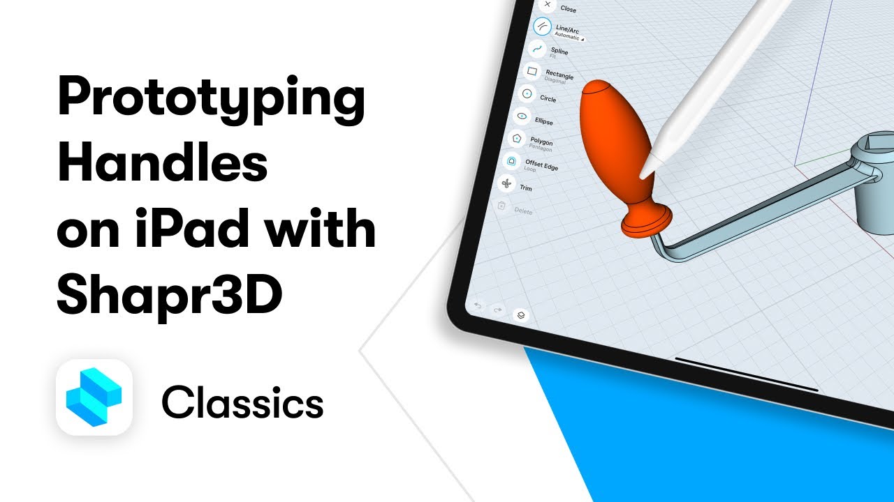 Prototyping Handles in Shapr3D - YouTube