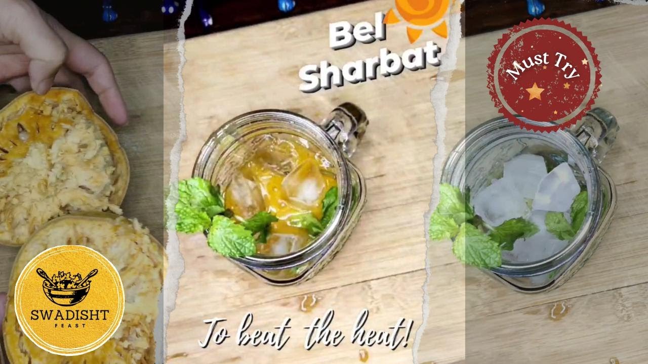 Magical drink to beat the heat | Bael Sharbat| Woodapple Drink - YouTube