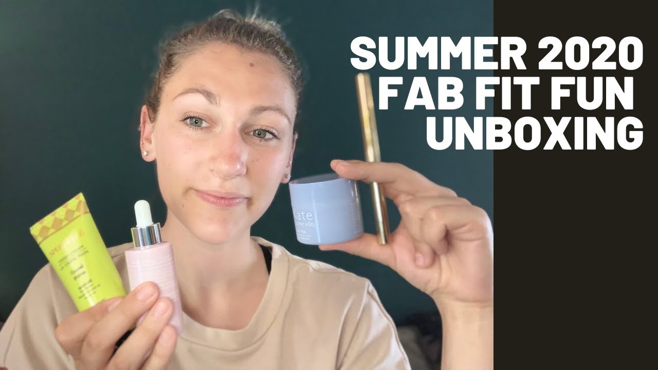 SUMMER 2020 FAB FIT FUN UNBOXING - YouTube