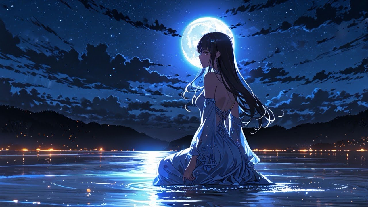 Moonfall - Luna Nightcore | AI - Generated | Official Lyric Video - YouTube