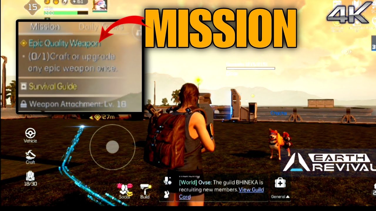 Epic Quality Weapon mission | Earth revival mission | earth revival ...