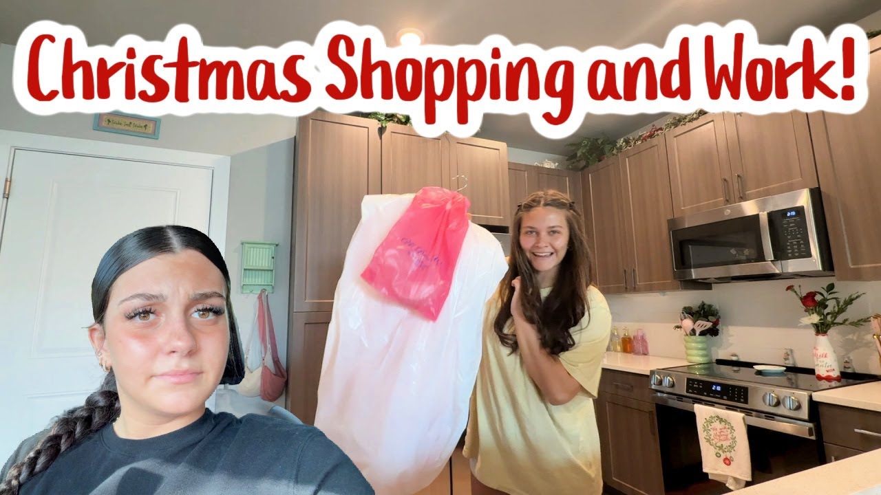 Christmas Shopping For Everyone! Wish I Had More Hours at Work! - YouTube