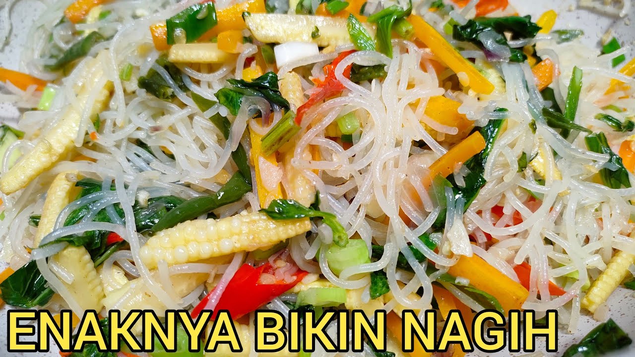 MIE SOUN GORENG PUTIH TANPA KECAP TETAP ENAK GURIH PEDAS + SAYUR JADI ...