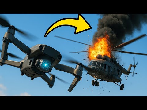 A $3,000 Ukrainian Drone Destroyed a $15,000,000 Russian Helicopter