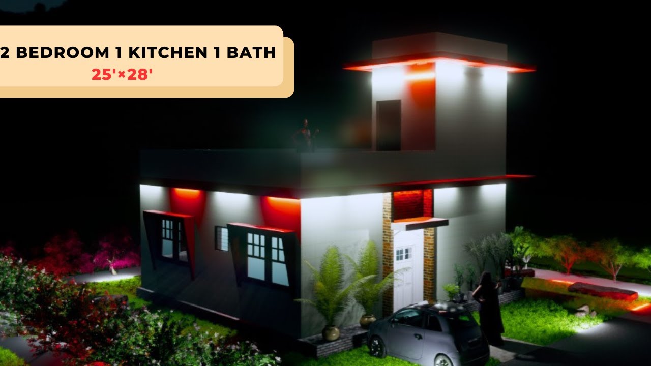 Building a 25×28 House Plan (Construction Guide) - YouTube