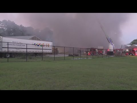 Massive fire reported at Hagan Ace Hardware in Orange Park, firefighter ...