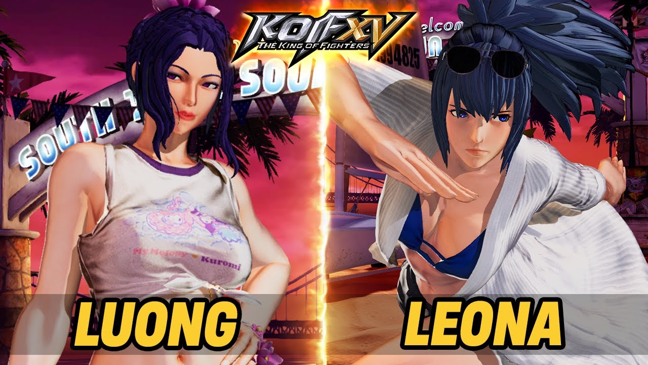 Luong Vs Leona Kof Xv Mod Youtube 3810