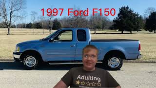 IN A BACKGROUND OF A 1997 FORD F150 (ROBINBEARE)
