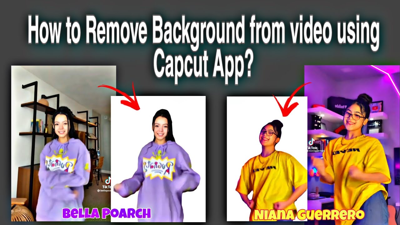 How to Remove Background using Capcut App - YouTube