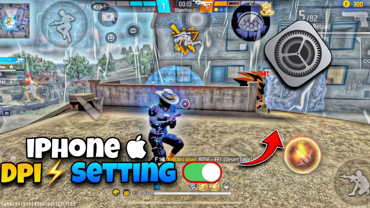 how to increase dpi in iPhone | iPhone dpi setting ⚙️ | iPhone headshot ...