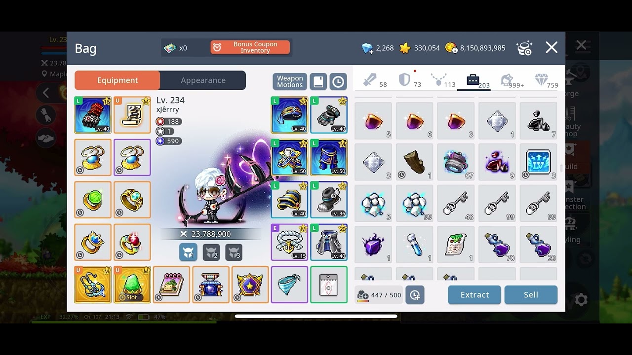 Maplestory M 楓之谷M A2U AbsoLab Mastercraft 航海裝備製作 No.9-10 Time for my ...