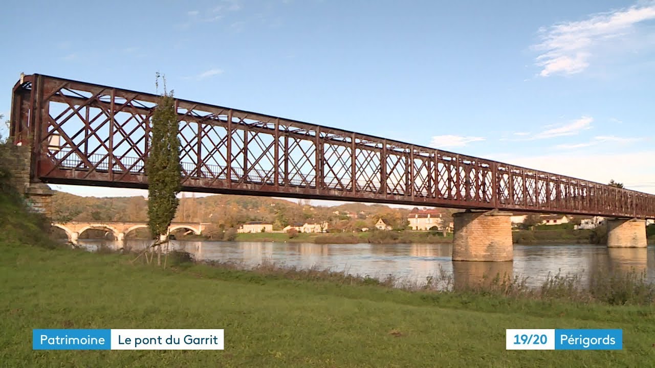 Le pont du Garrit, site remarquable du Périgord - YouTube