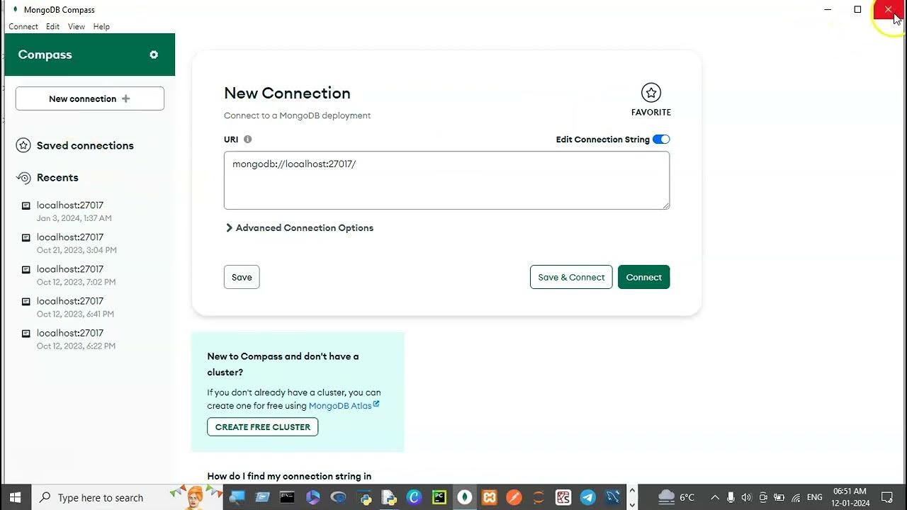 Mongodb12what Is Create Database Pymongo In The Mongodb Youtube
