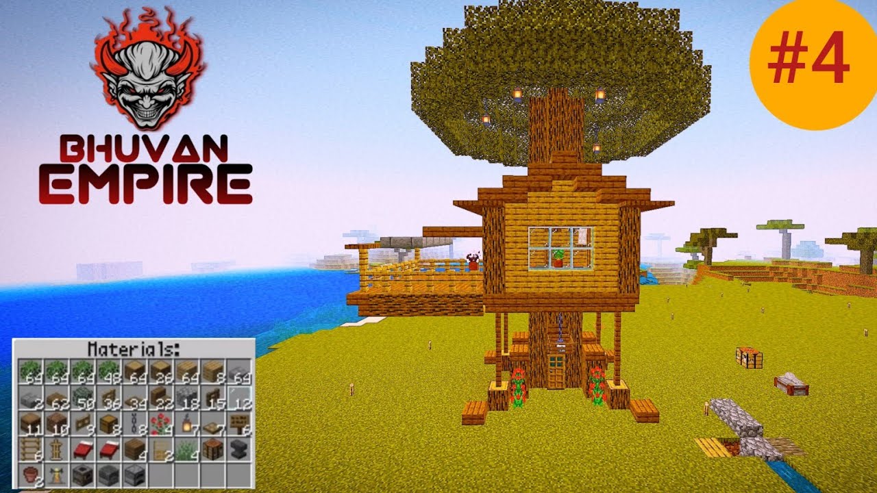 MY LATEST HOUSE IN BHUVAN EMPIRE | MINECRAFT SURVIVAL SERIES ...