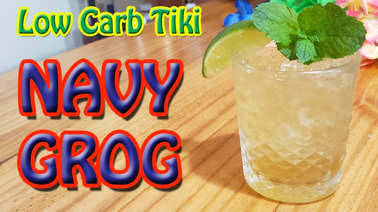 How To Make A Navy Grog Low Carb - YouTube